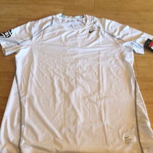Nike | Shirts | Nwt Eybl White Dri Fit Shirt No Low Offers | Poshmark